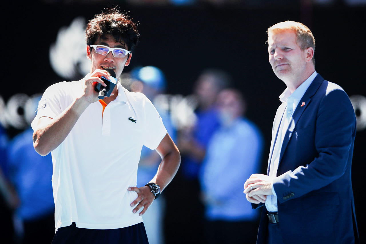 Australian Open | Tennis: Coach Neville Godwin on Hyeon Chung ...