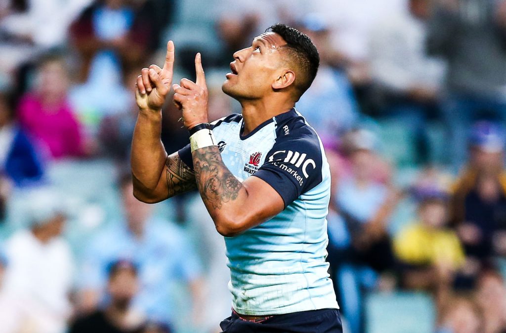 Super Rugby | Waratahs: Wallabies' Israel Folau on Tonga & Cyclone Gita ...