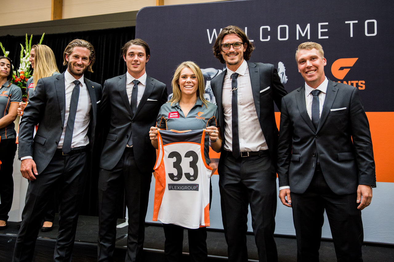 AFLW | GWS Giants: Jacinda Barclay on LFL, Chicago Bliss & Aussie Rules ...