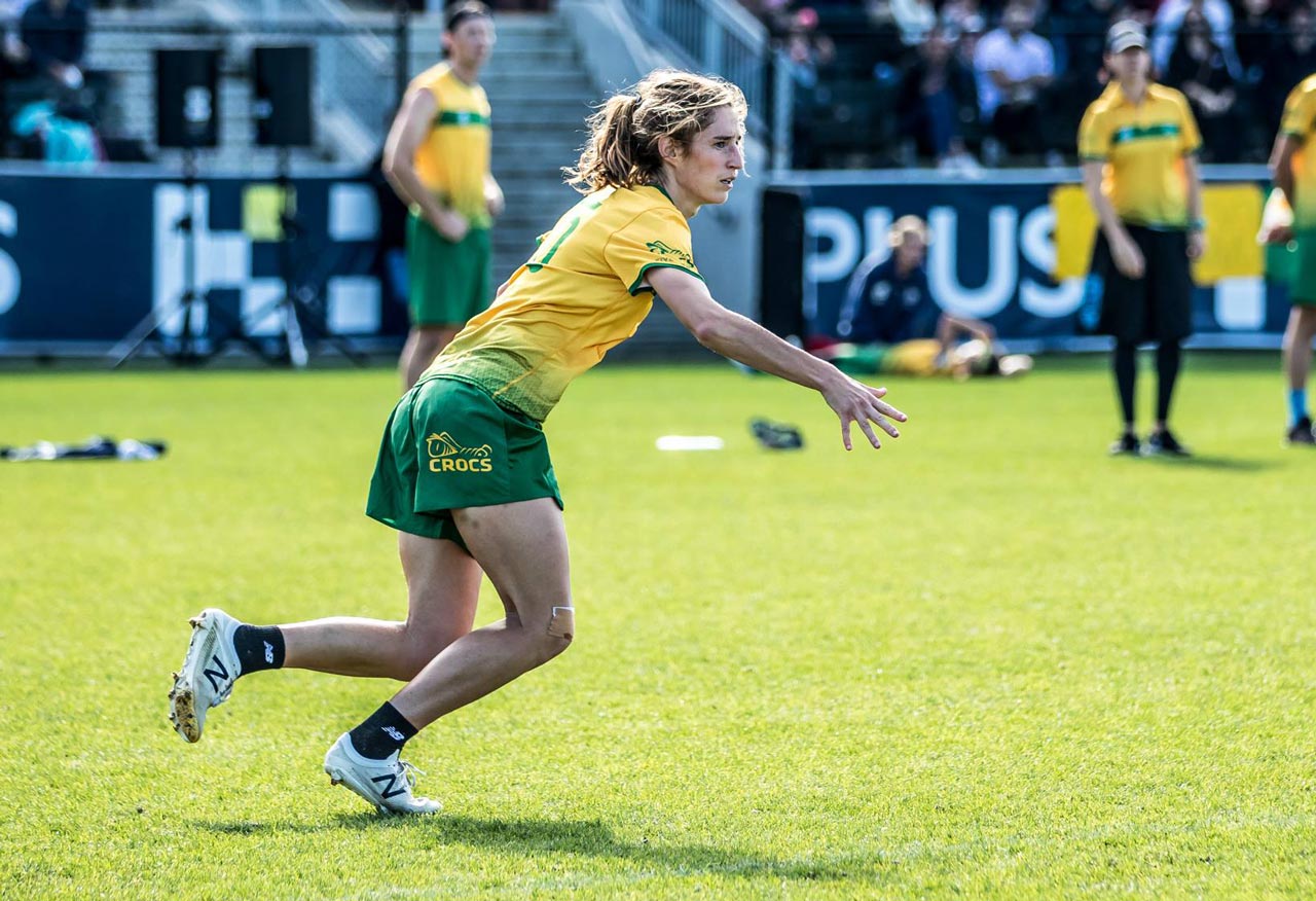 World Ultimate Club Championships | Cat Phillips on frisbee, AFLW ...