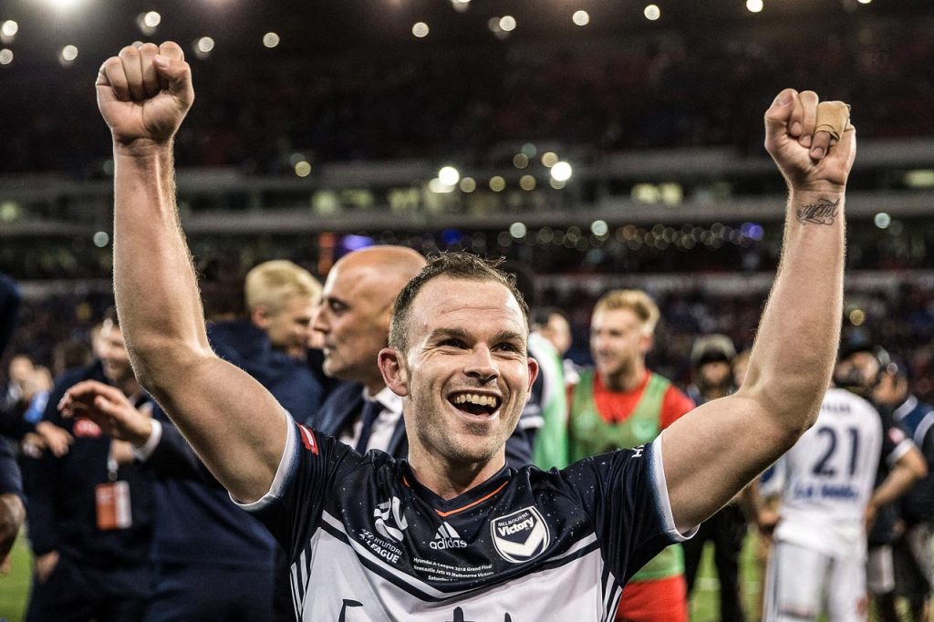 A-League | Melbourne Victory: Leigh Broxham on triplets and football ...
